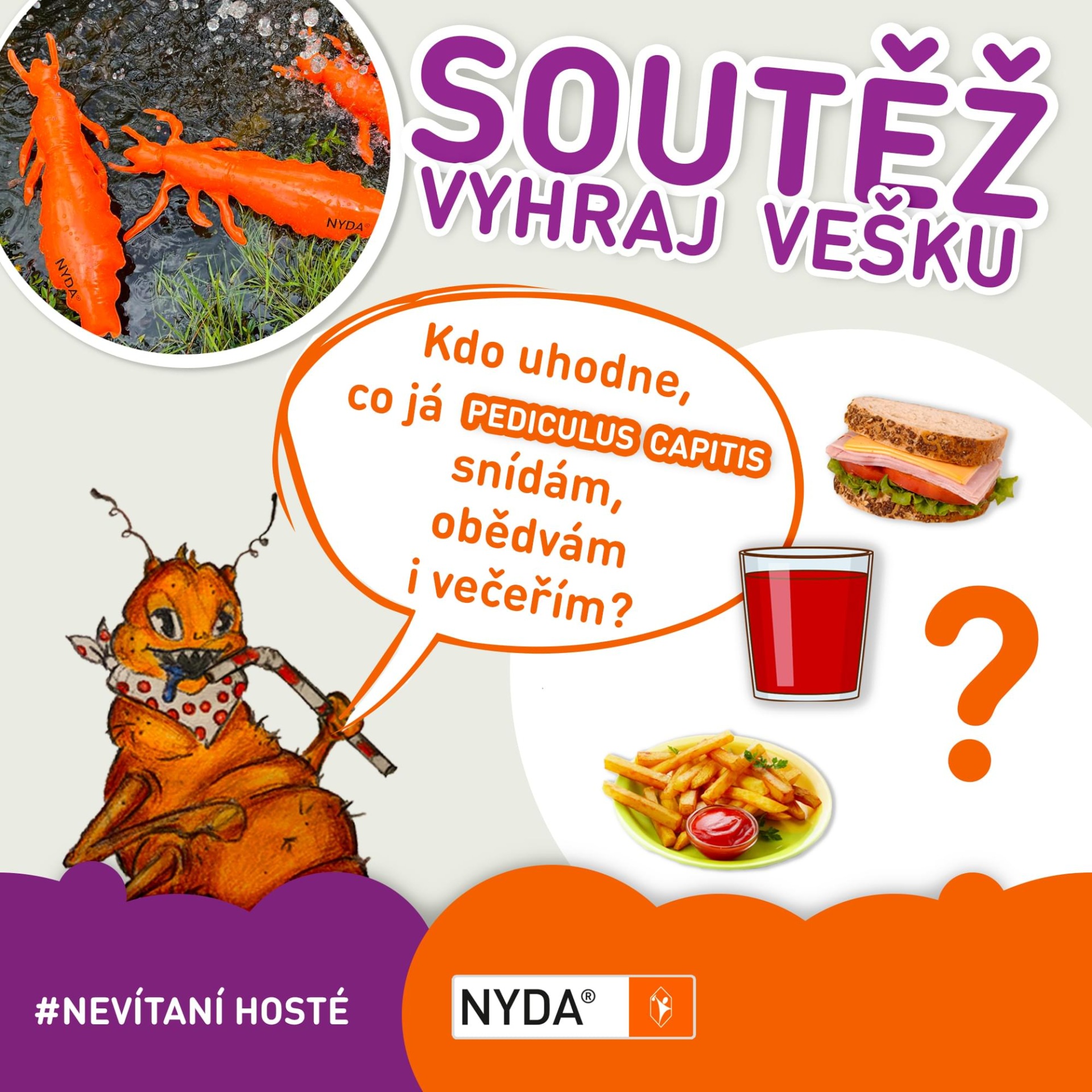 NYDA® proti vším a hnidám